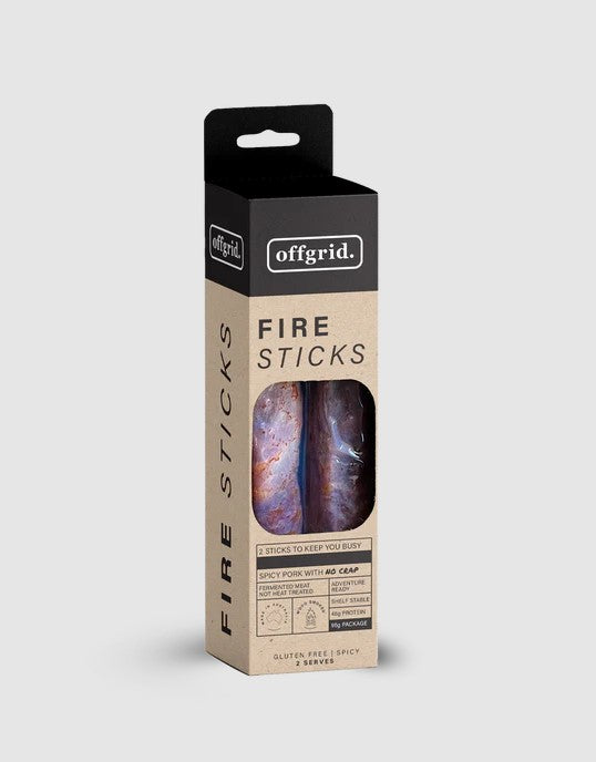 Offgrid Firestick Spicy Shelf Stable Salami – Absolute Outdoors